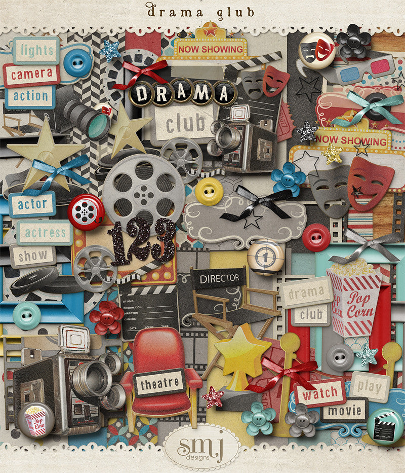 Drama Club | Shabby Miss Jenn Designs