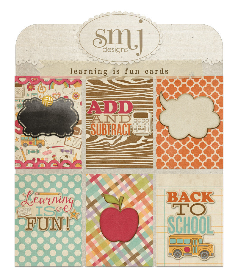 Learning Is Fun Cards | Shabby Miss Jenn Designs