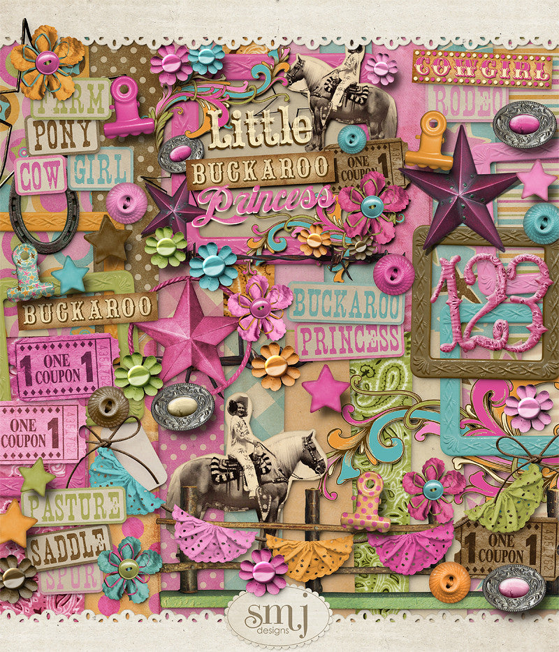 Little Buckaroo Princess | Shabby Miss Jenn Designs