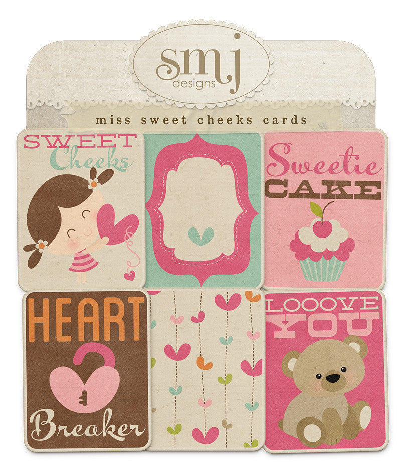 Miss Sweet Cheeks Cards | Shabby Miss Jenn Designs