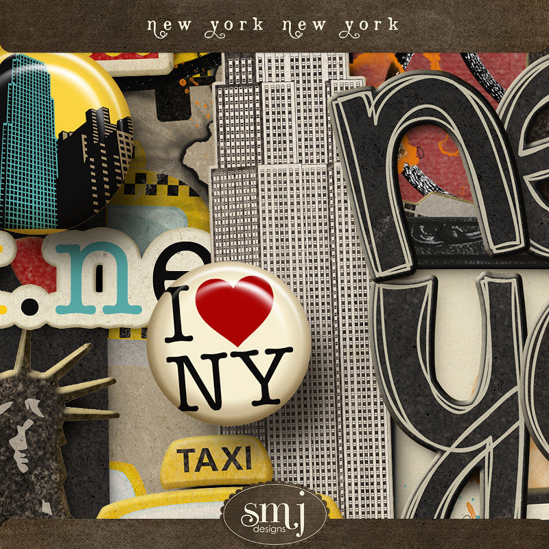 New York New York | Shabby Miss Jenn Designs