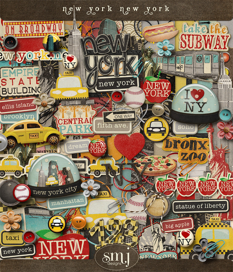 New York New York | Shabby Miss Jenn Designs