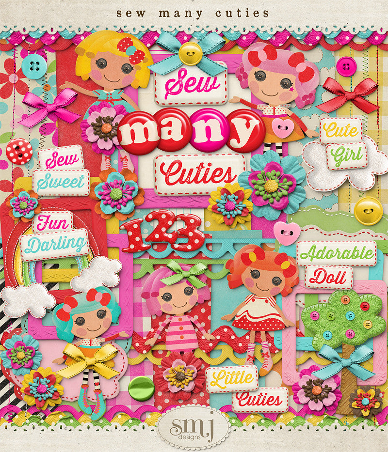 Sew Many Cuties | Shabby Miss Jenn Designs