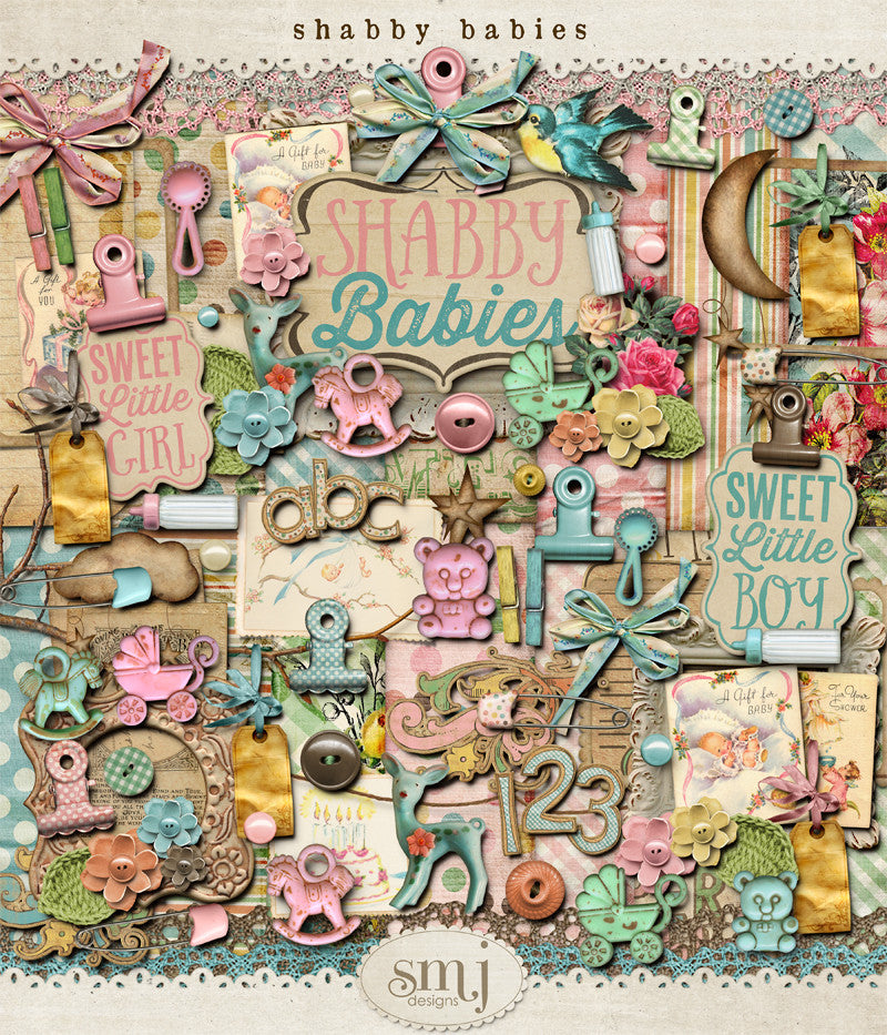 Shabby Babies Bundle | Shabby Miss Jenn Designs