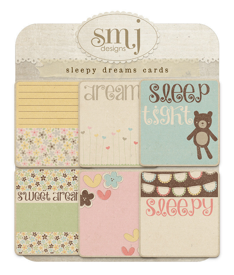 Sleepy Dreams Cards | Shabby Miss Jenn Designs