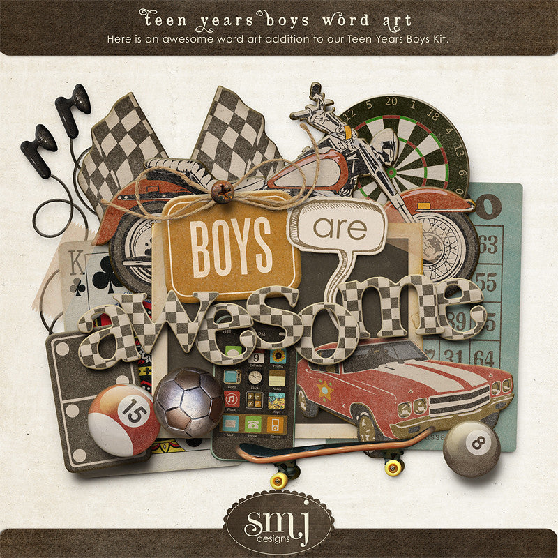 Teen Years Boys | Shabby Miss Jenn Designs