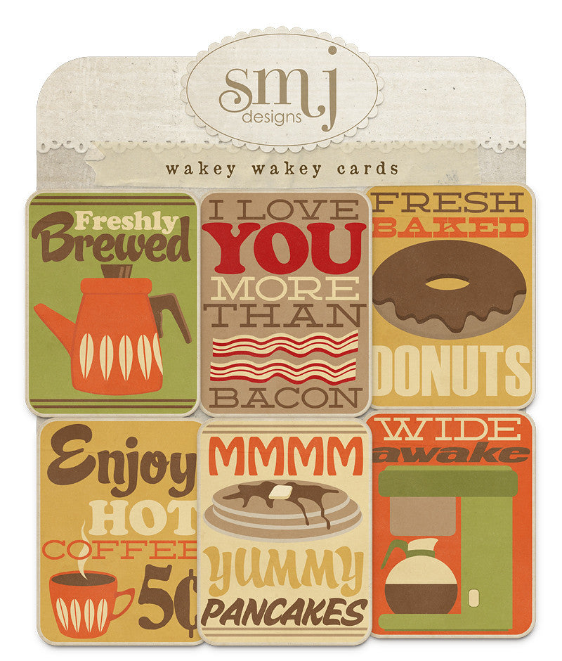Wakey Wakey Cards | Shabby Miss Jenn Designs